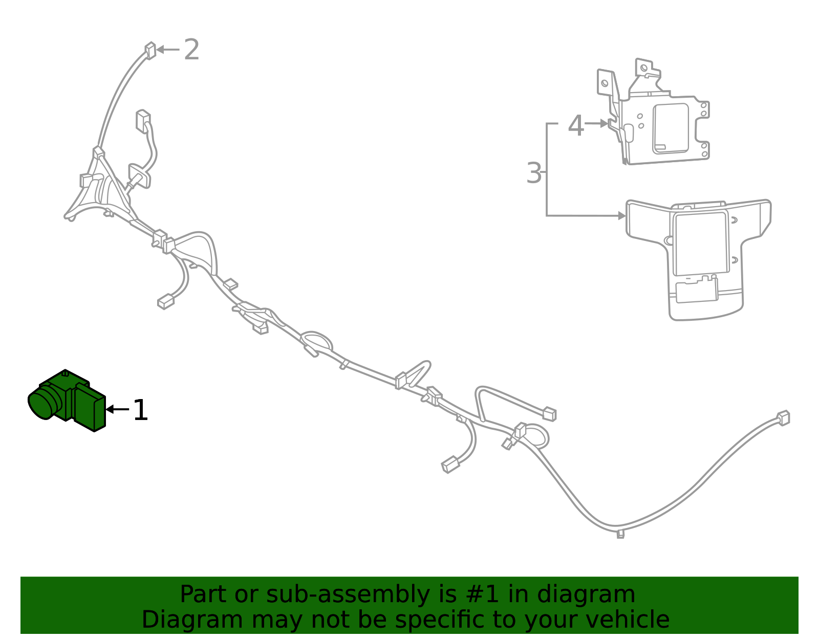 Genuine Park Sensor for 2020-2022 Hyundai Sonata | Part# 99310-L1000 ...