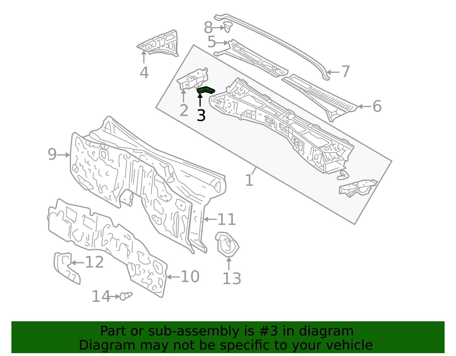 55716-60020 - 1998-2007 Toyota Land Cruiser - Bracket | Toyota Parts ...