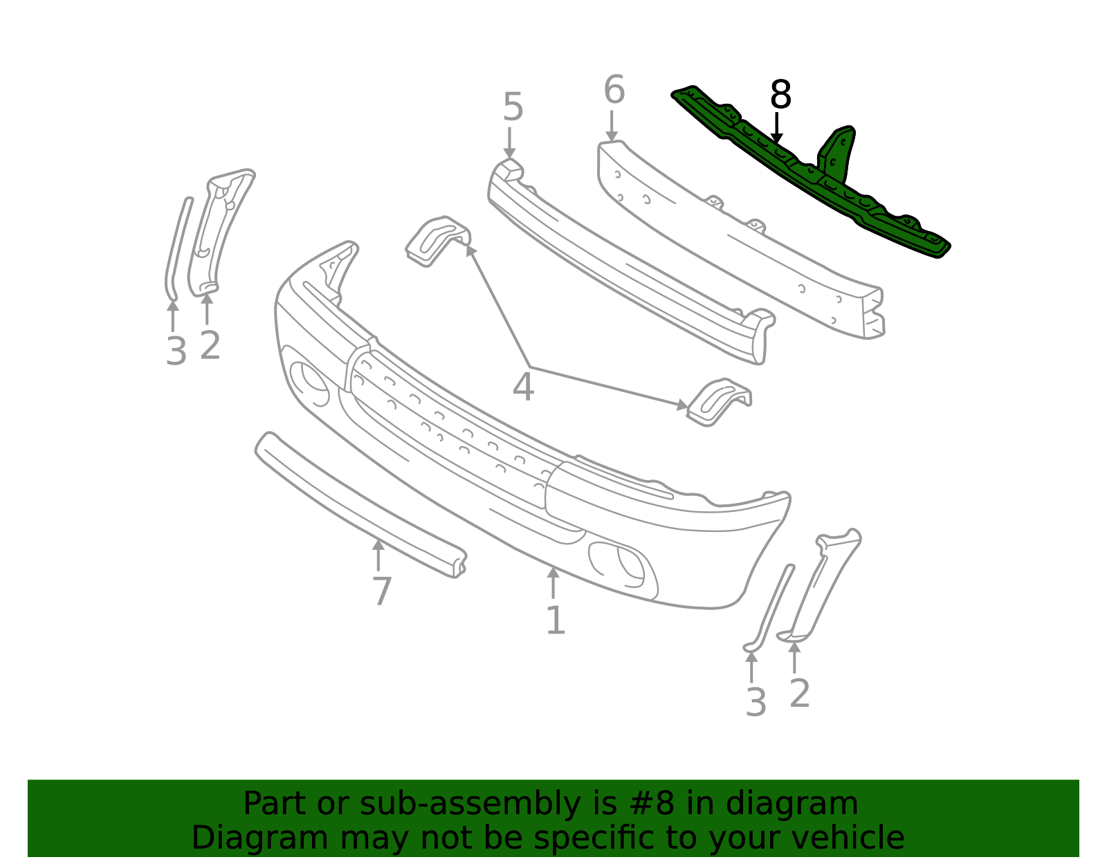 2003-2006 Toyota Tundra 2003-2006 Toyota Tundra - Upper Retainer 52506 ...