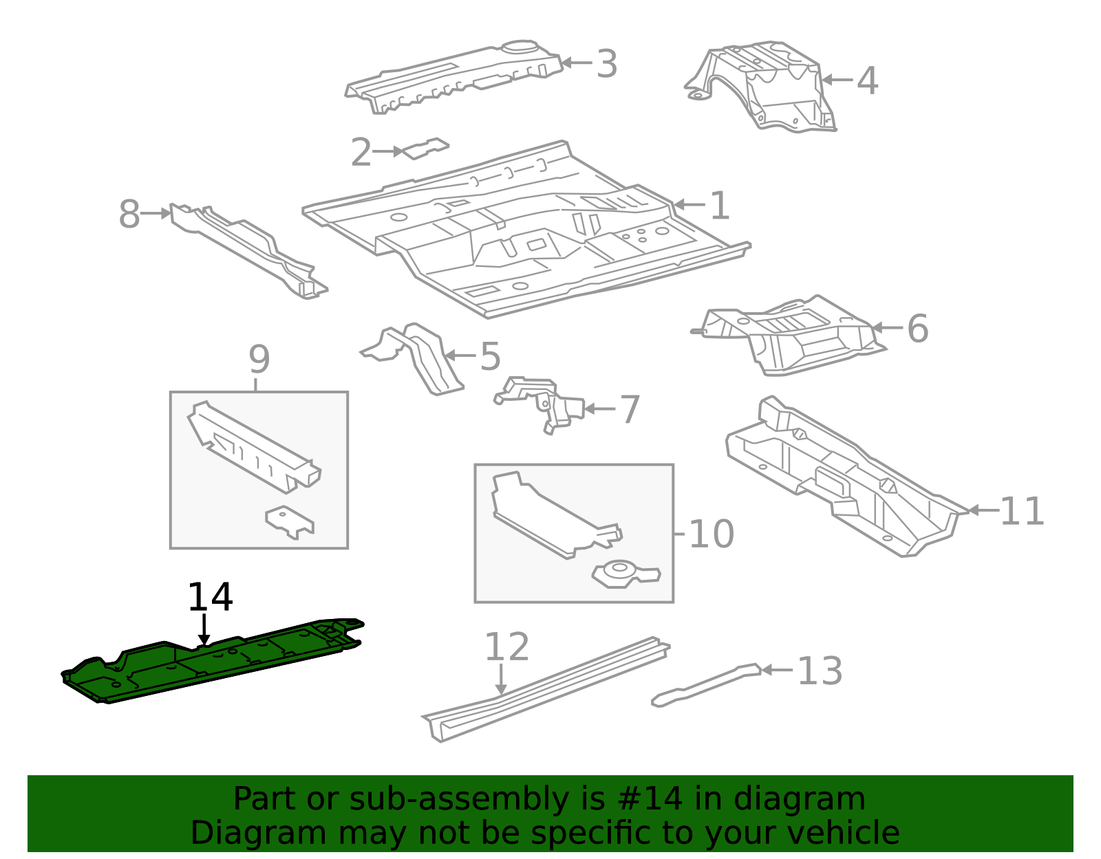 58167-07020 - High-Quality Under Cover for 2013-2018 Toyota Avalon ...
