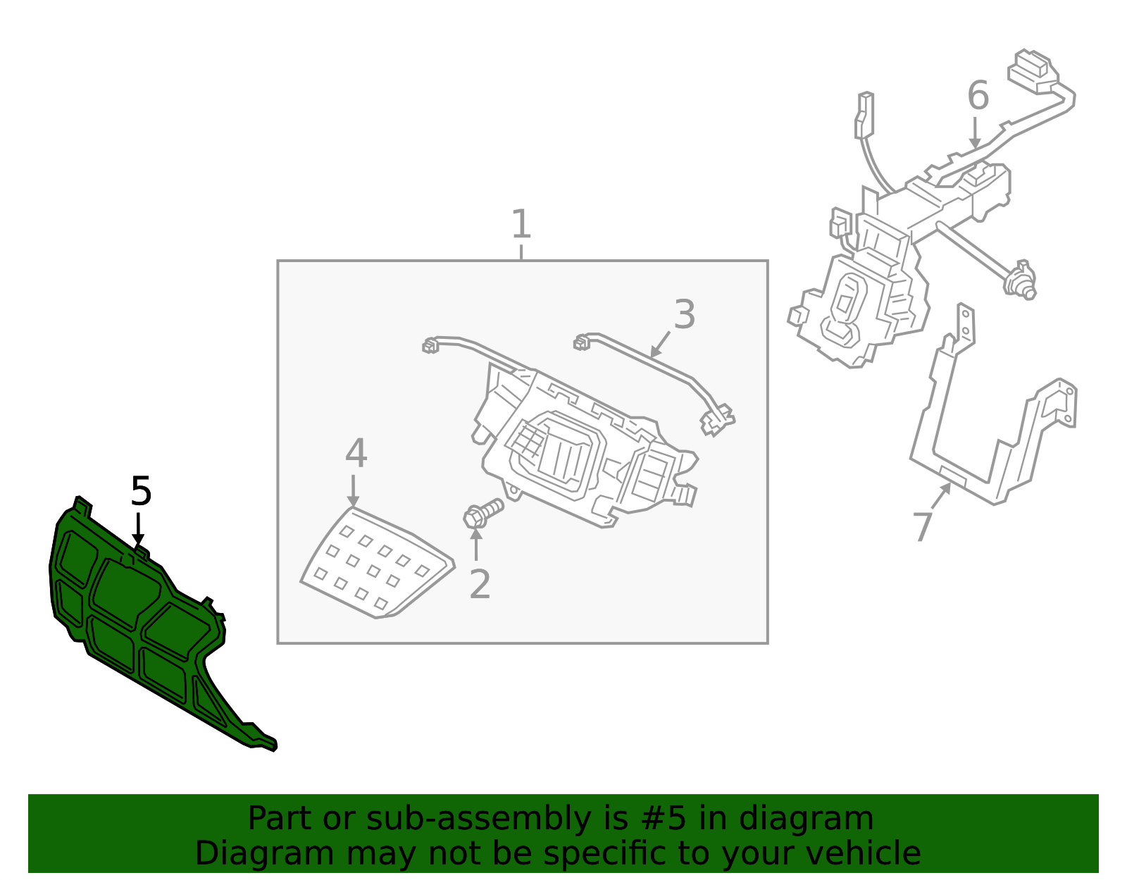86535-K4000 - High-Quality Reinforced Bracket for 2019-2021 Hyundai ...