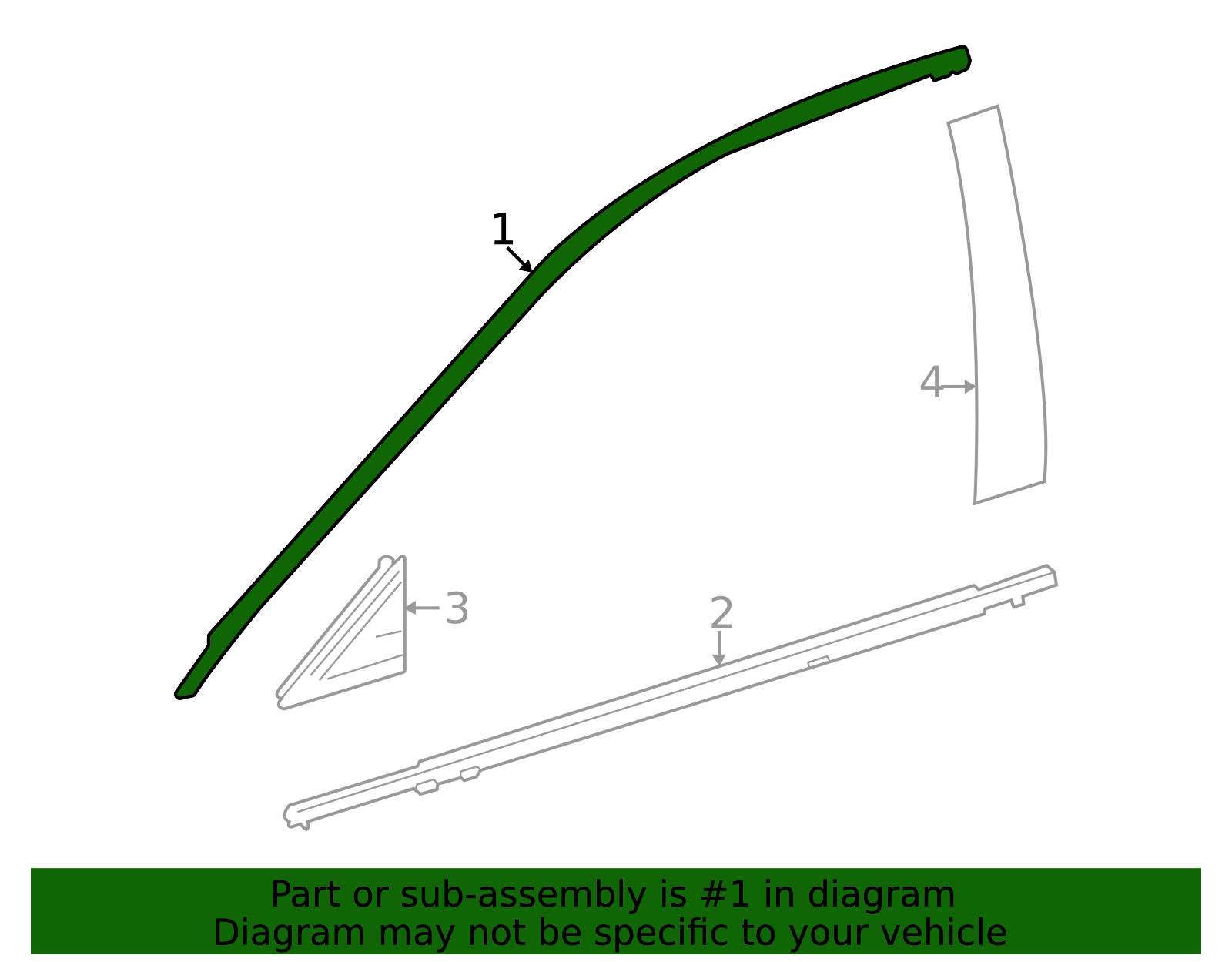 Door Reveal Molding - Clean Finish OEM Exterior | AutoNation Parts
