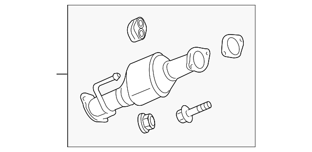 2012-2016 GM Catalytic Converter 19418968 GM | GMPartsDirect.com