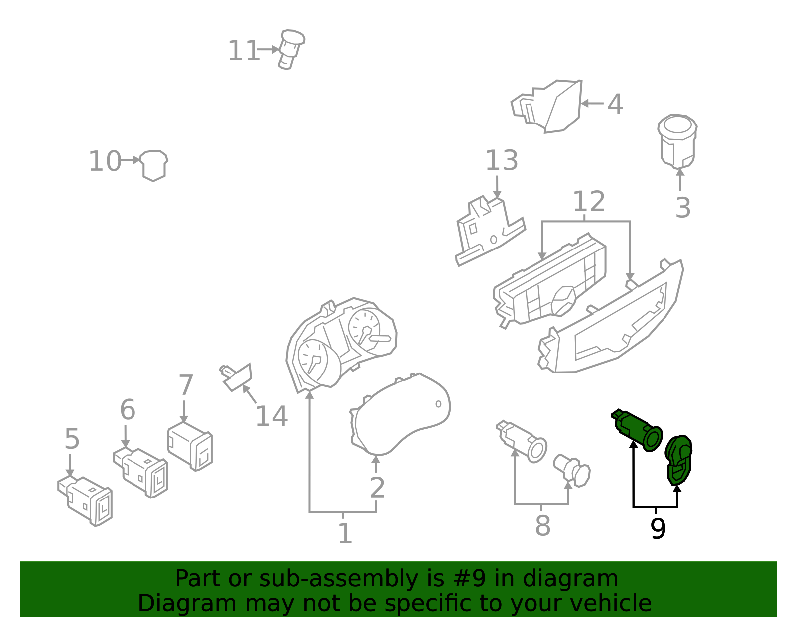 2018-2024 Nissan USB Port 25331-5NA1A | Nissan Parts Central