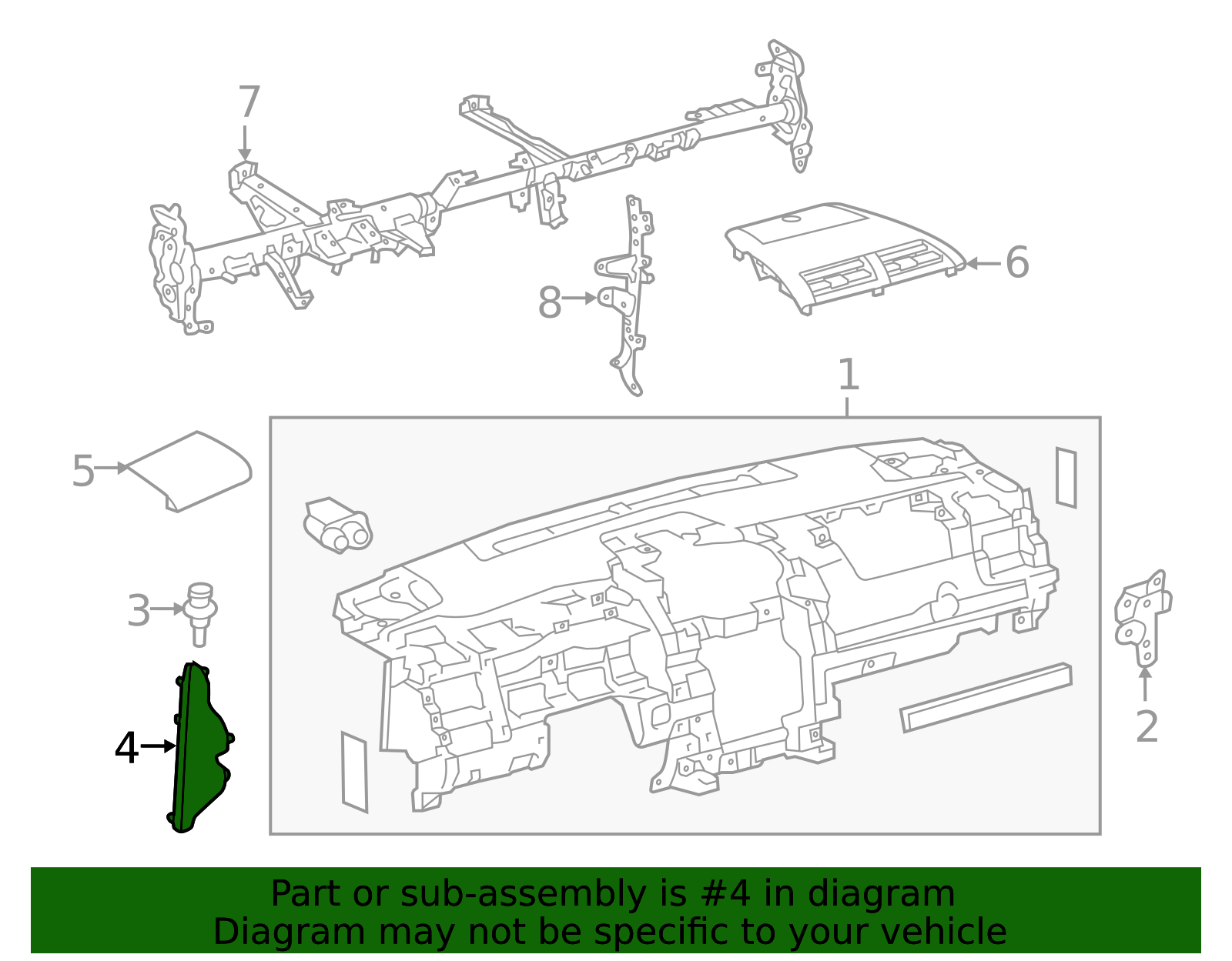 2015-2017 Toyota Camry Side Panel 55317-06140-C0 | MotorMotor
