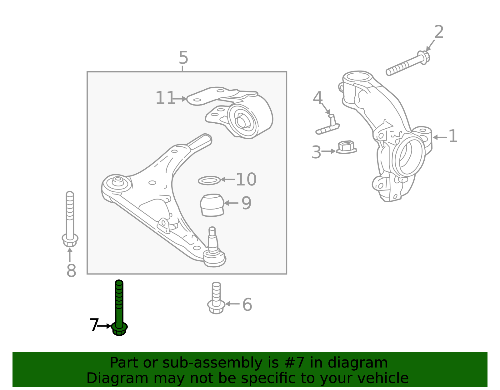 90118-SJC-A00 - Lower Control Arm Mount Bolt 2006-2025 Honda | Honda ...
