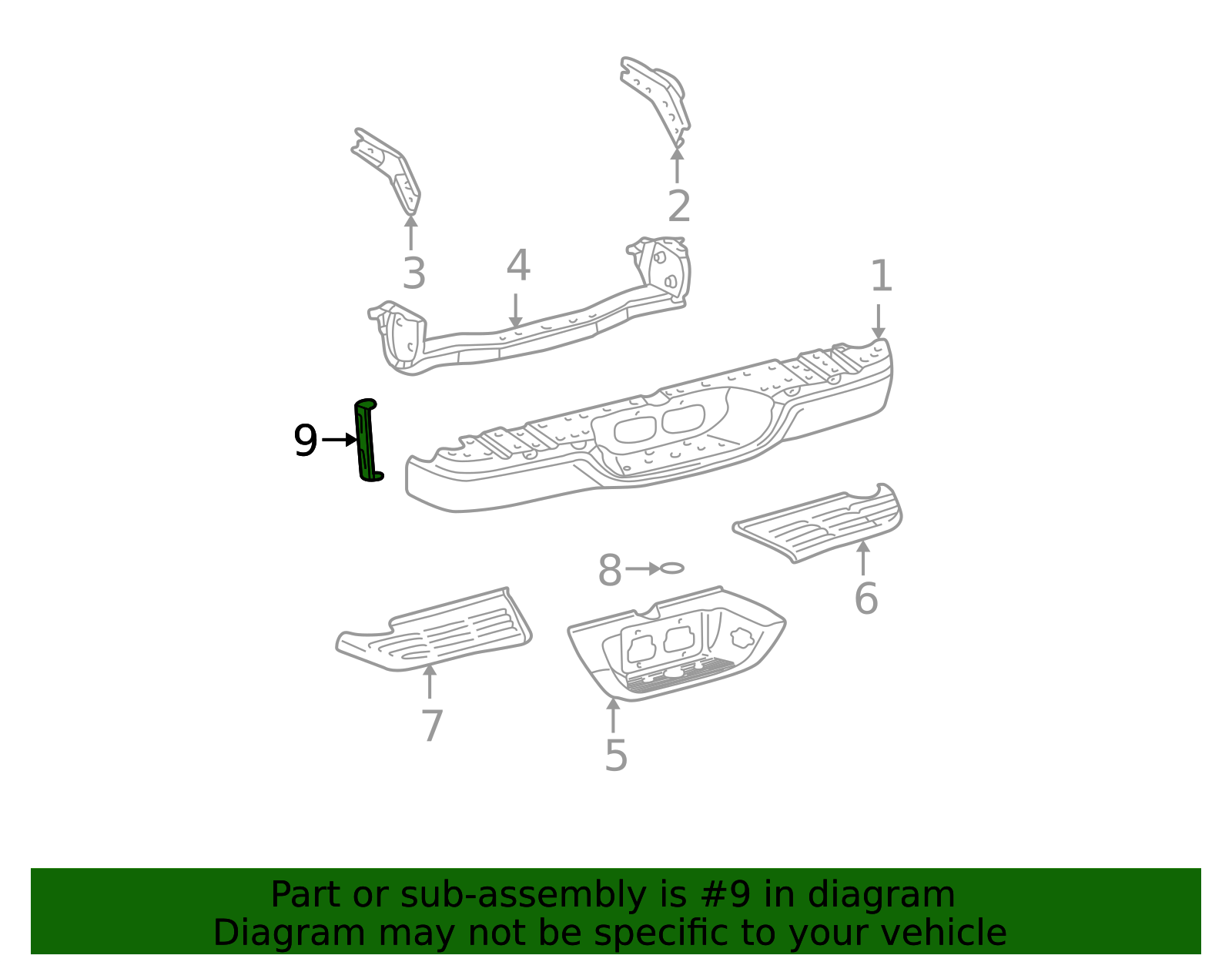 2003-2006 Toyota Tundra Corner Reinforced 52178-0C020 | MotorMotor