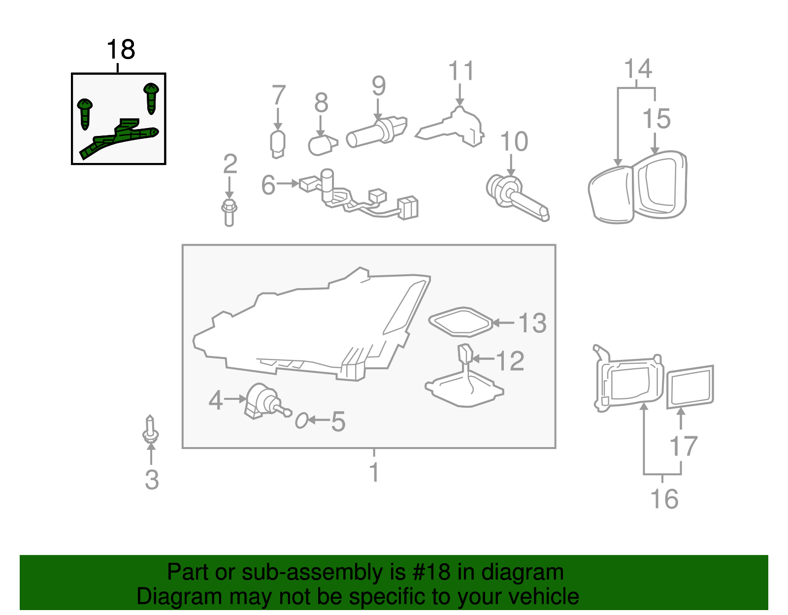 81194-53010 - 2006-2015 Lexus - Repair Bracket | My L Parts