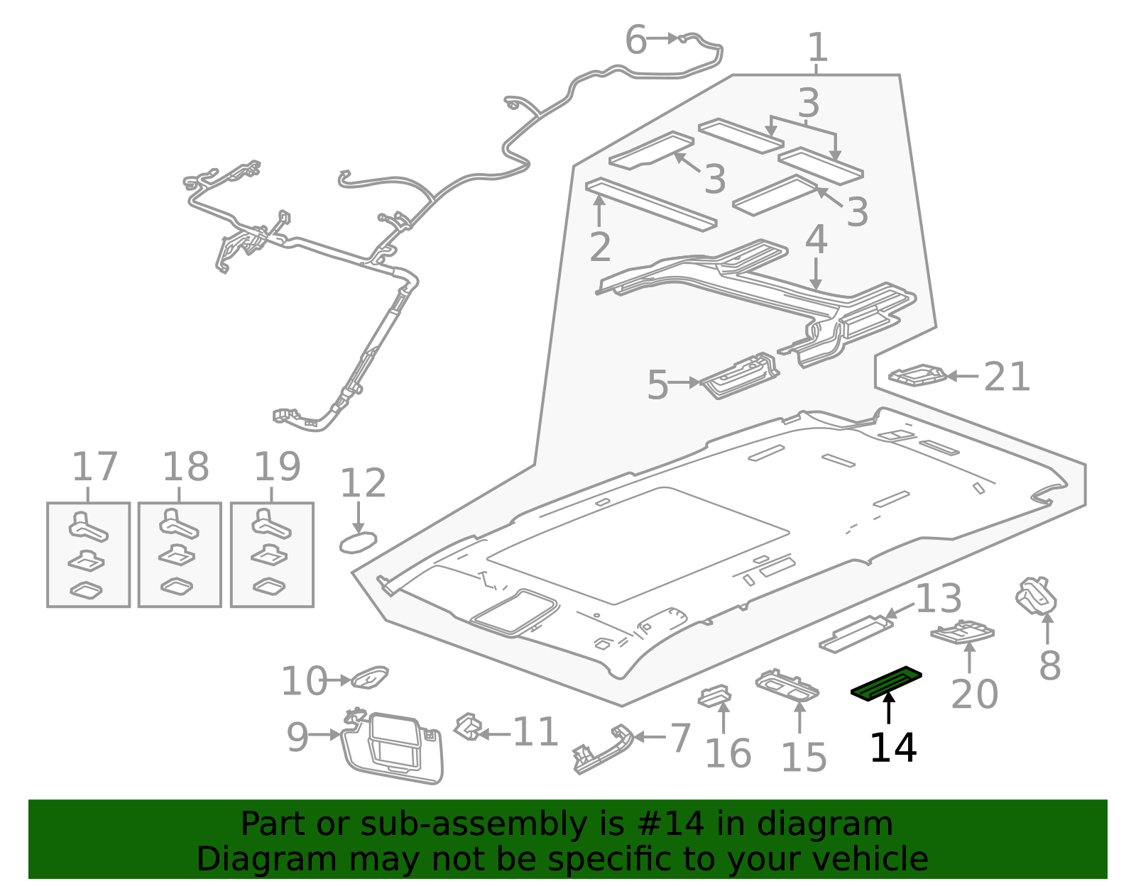 Air Outlet Bezel 84582678 | GMPartsNow Support