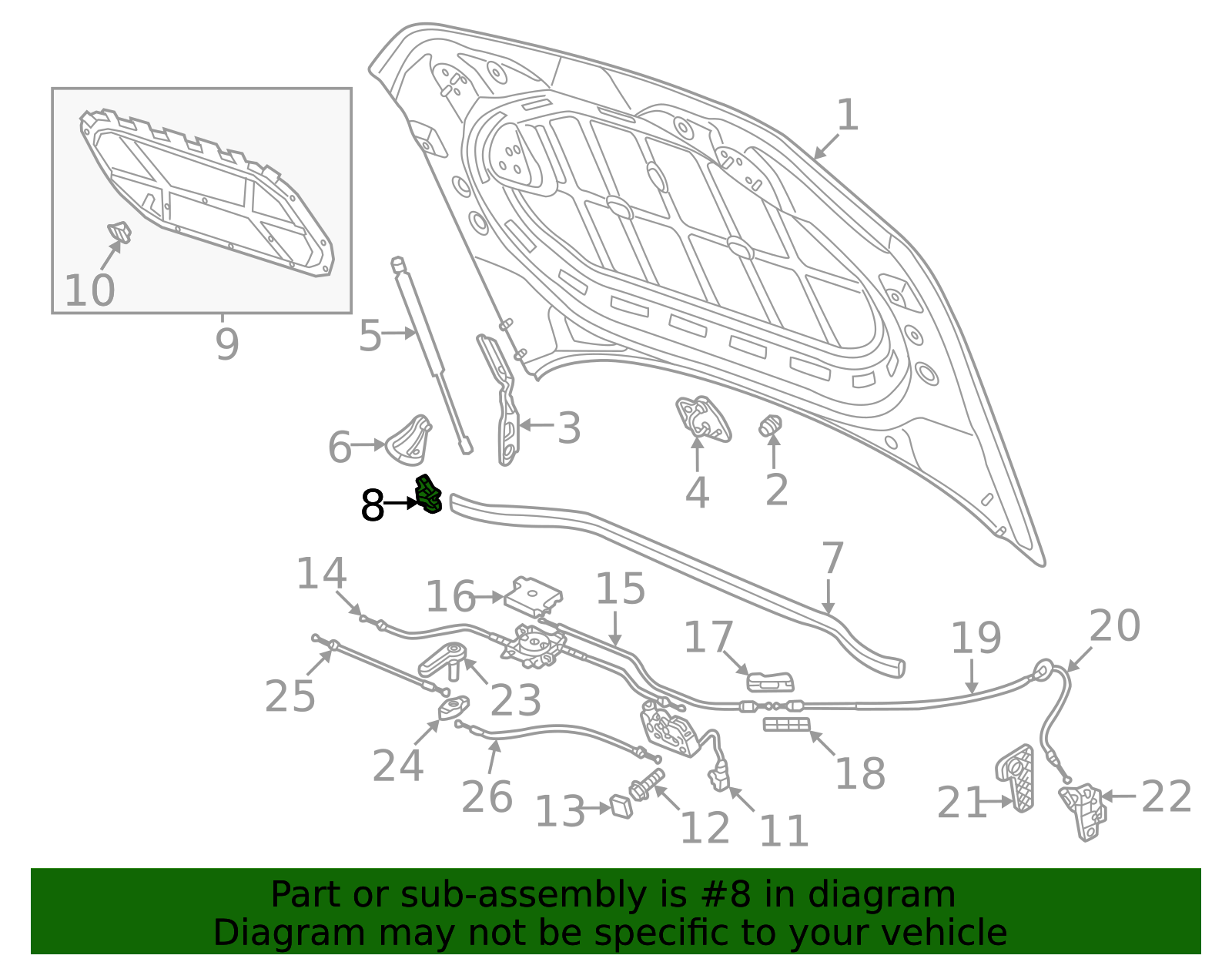 3CM-864-759 - Sound Absorber 2020-2025 Volkswagen | Wolfsburg Parts Direct