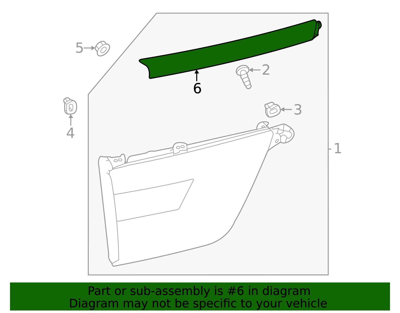 26557-6JF6A - Molding - 2021-2024 Nissan Armada | Nissan OEM Parts Direct