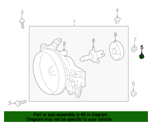 81199-35010 - Headlamp Joint - 2007-2014 Toyota FJ Cruiser | OEM ...