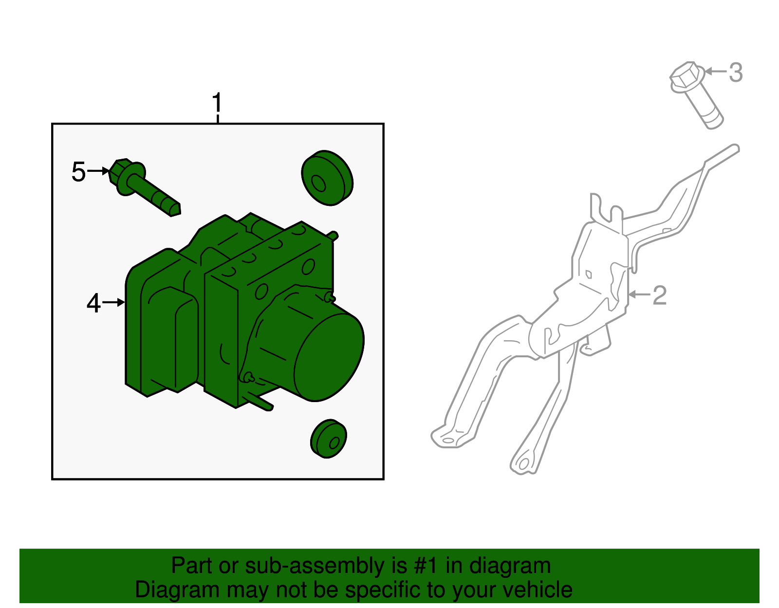 2019-2020 Toyota 86 ABS Pump Assembly SU003-07912 | Toyota Parts Center