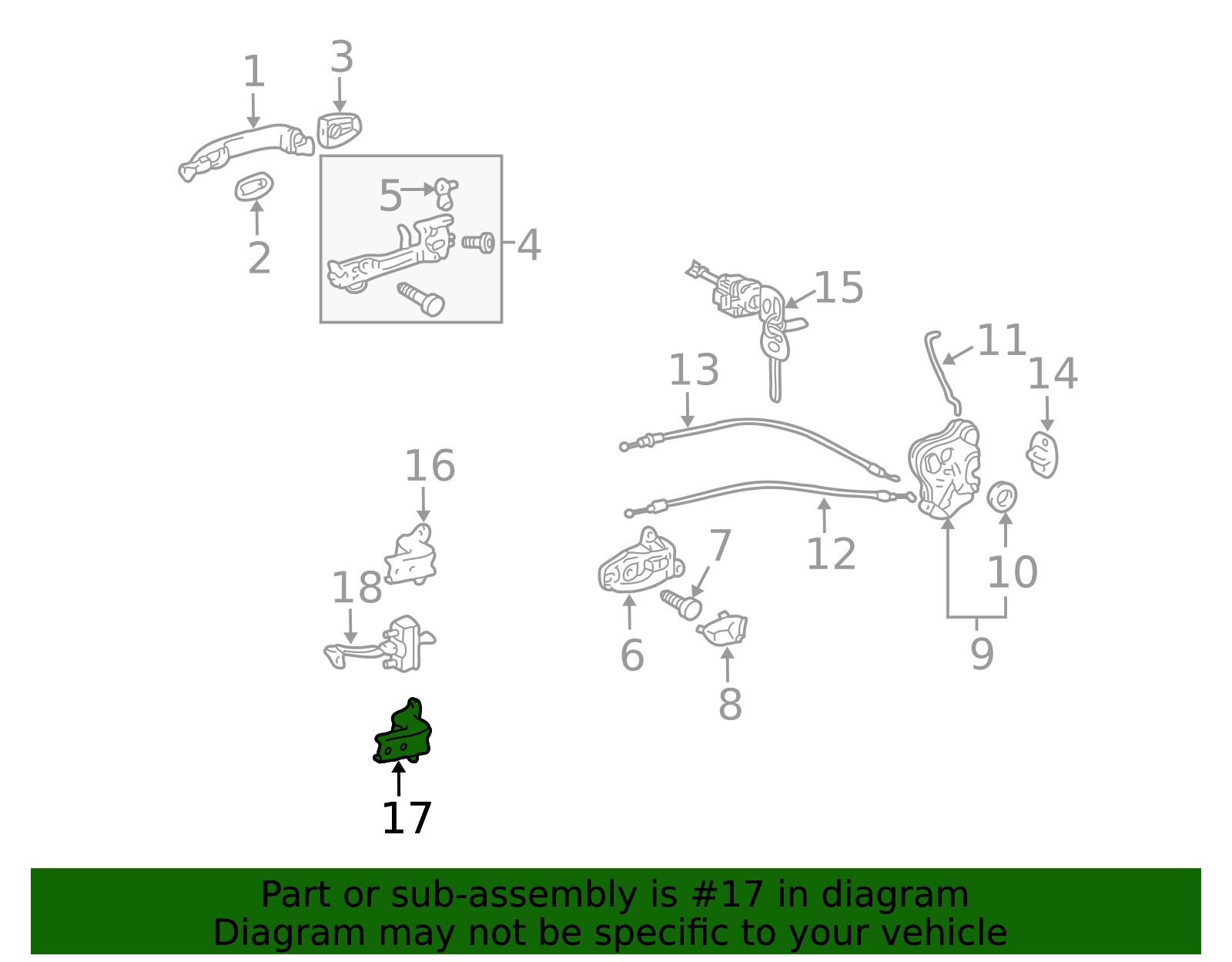 68730-02080 - Toyota Lower Hinge 2008-2025 Toyota | Performance Auto Parts