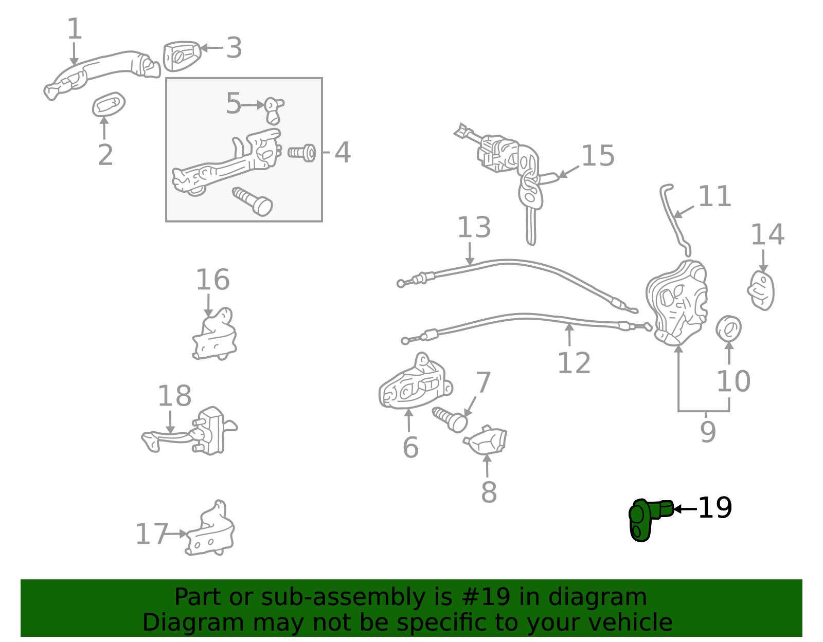 1998-2025 Toyota 1998-2024 Toyota - Door Jamb Switch 84231-60070 ...