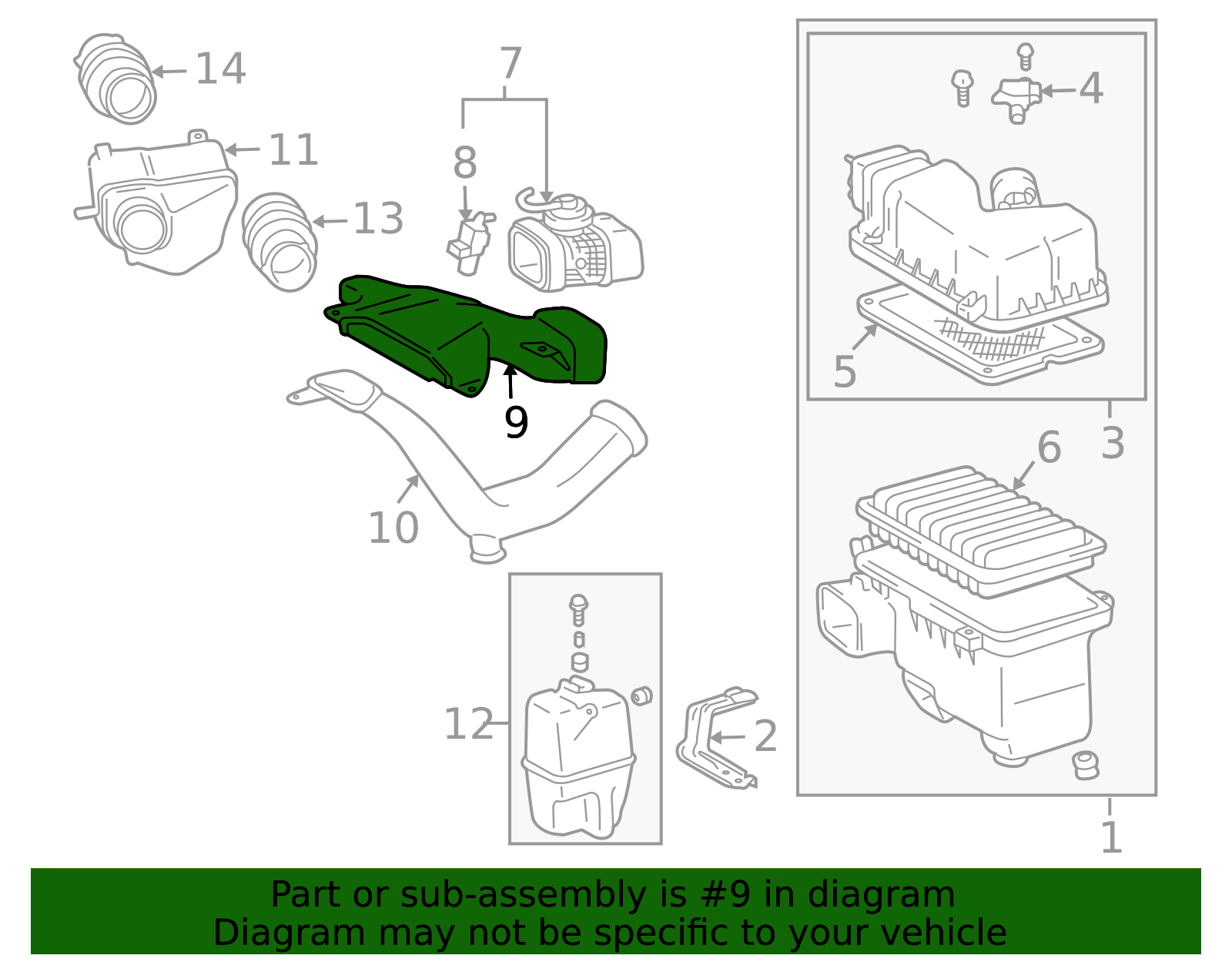 17752-AA020 - High-Quality Engine Air Intake Hose for 2004-2006 Toyota ...