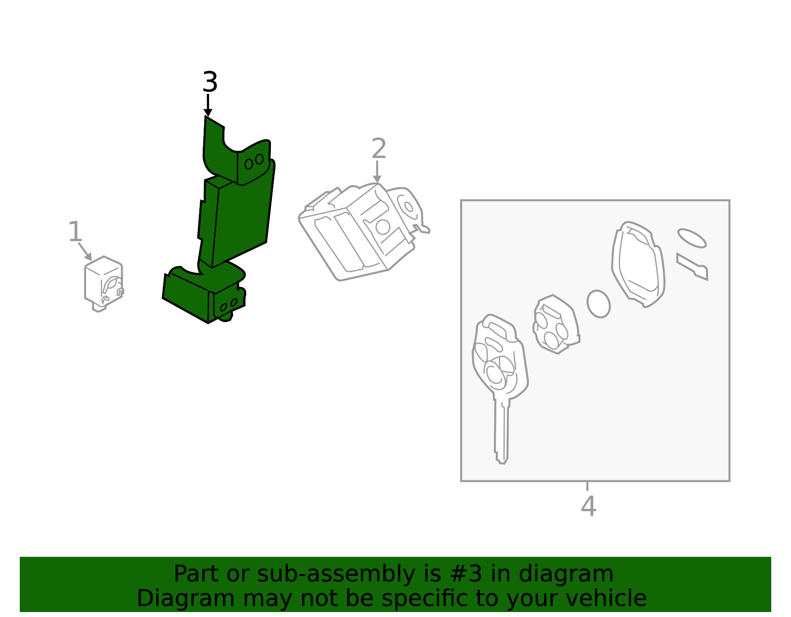 88205XC00A - 2019-2023 Subaru Ascent - Ignition Immobilizer Module ...