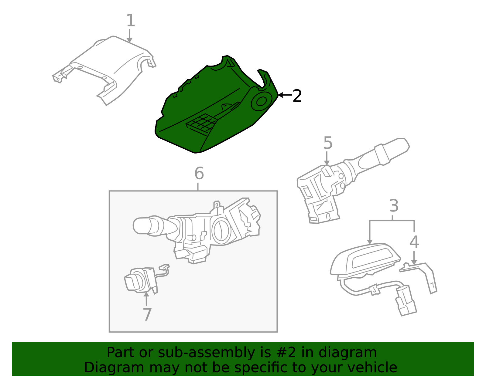 45287-60550-C0 - High-Quality Steering Column Cover for 2010-2019 Lexus ...