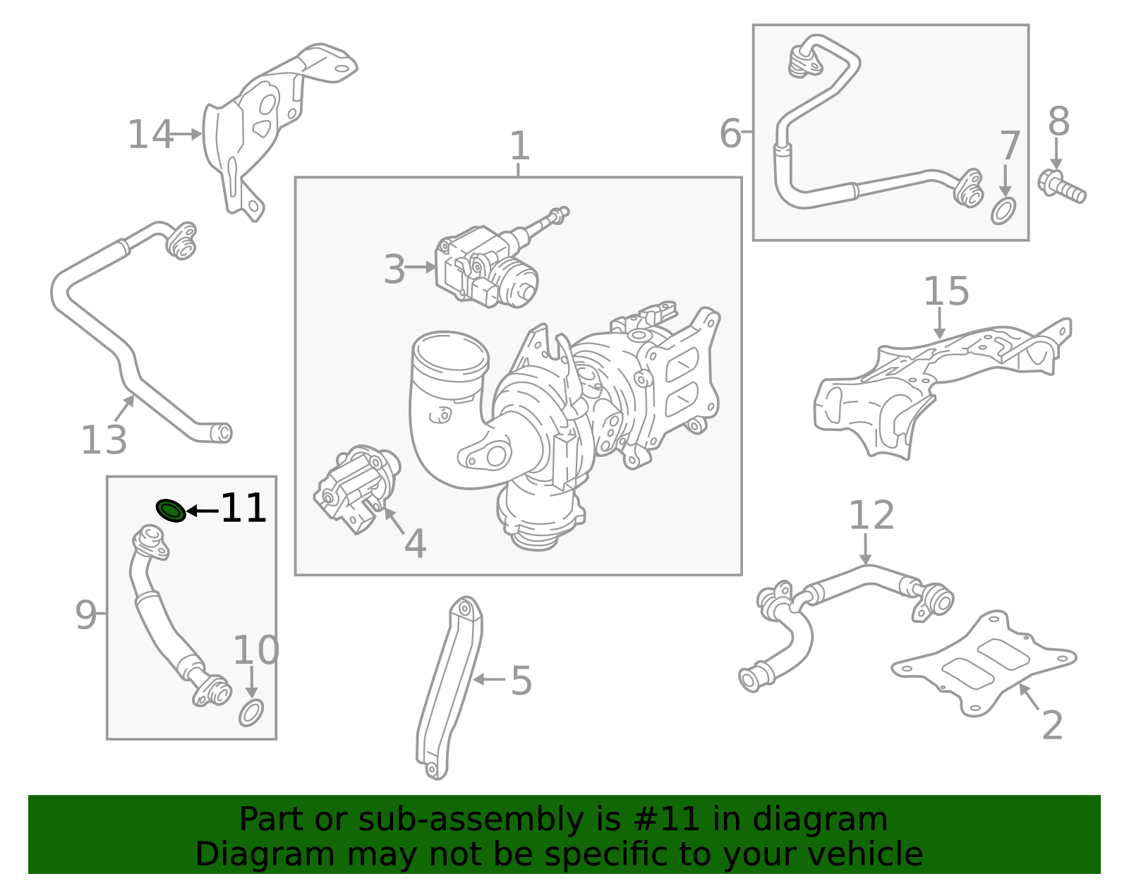 2015-2025 Audi Oil Outlet Tube O-Ring WHT-006-112 | Audi USA Parts