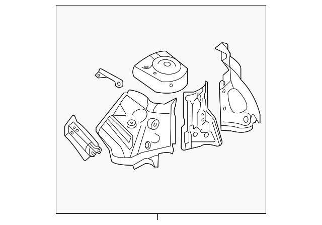 3QF-805-116 - 2018-2022 Volkswagen - Apron Assembly | Quick VW Parts