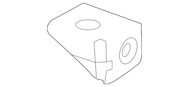 Radiator Lower Bracket 68073691AA | Mopar Parts Canada