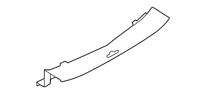 2017-2020 Nissan Rogue Sill Trim 84992-4CE0B | OEM Parts Online