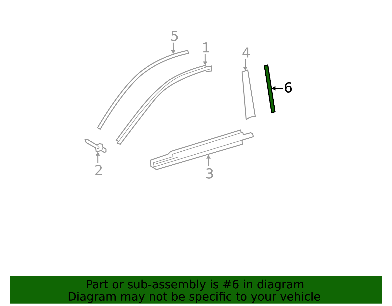 Trim Stripe Tape 75976-06010 | Toyota Parts Center