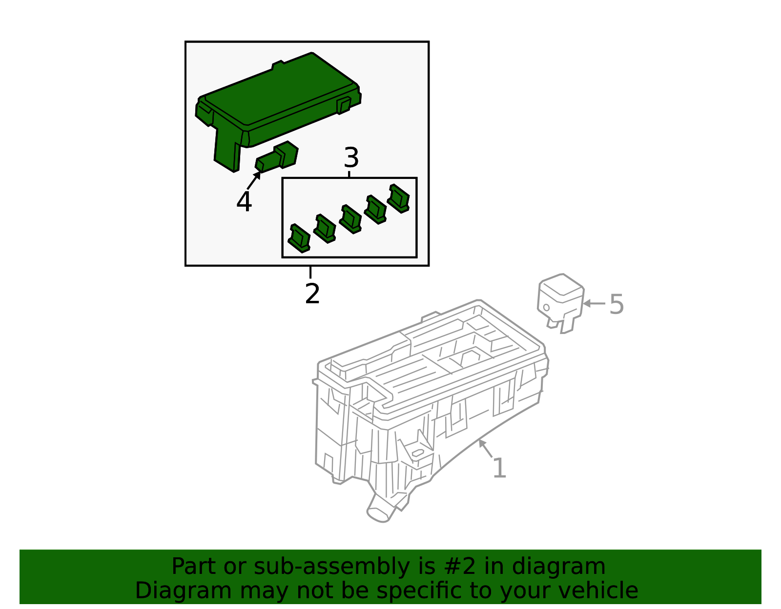 38256-TBA-A01 - Cover Relay Box (Upper) - 2016-2020 Honda Civic ...