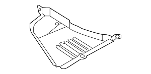 51717033754 - 2004-2010 BMW Side Cover (51-71-7-033-754) | BMW of South ...