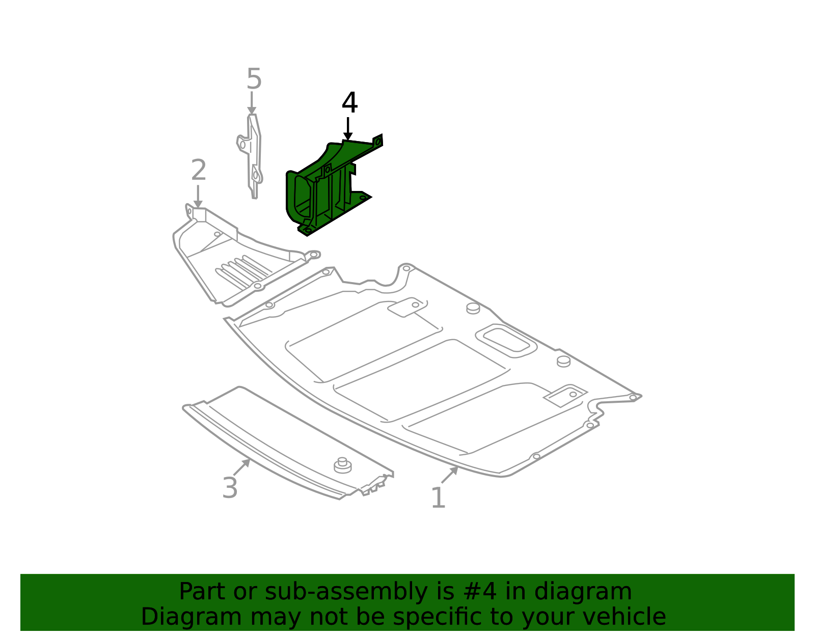 51757203964 - 2004-2010 BMW Cooling Duct (51-75-7-203-964) | BMW of ...