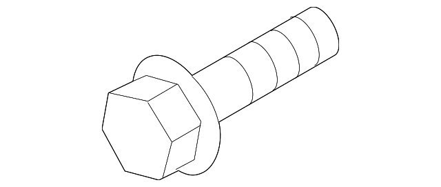 2001-2025 Kia Bumper Cover Screw 12441-05207B | Kia Automotive Parts