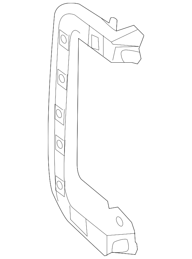 Grille Reinforcement | BC3Z-8A284-CA | Walls' Ford Parts