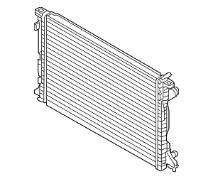 8W0-121-251-AA - Radiator 2020-2025 Audi | Audi OEM Parts Guy