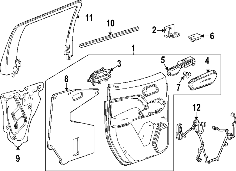 2023-2025 GM Water Deflector 84734768 | Shop Matick Buick GMC
