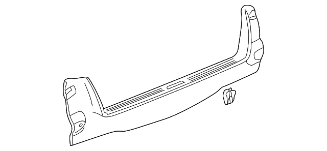 2000-2005 Cadillac DeVille Rear Sill Plate 25715378 | Capital Chevy Parts