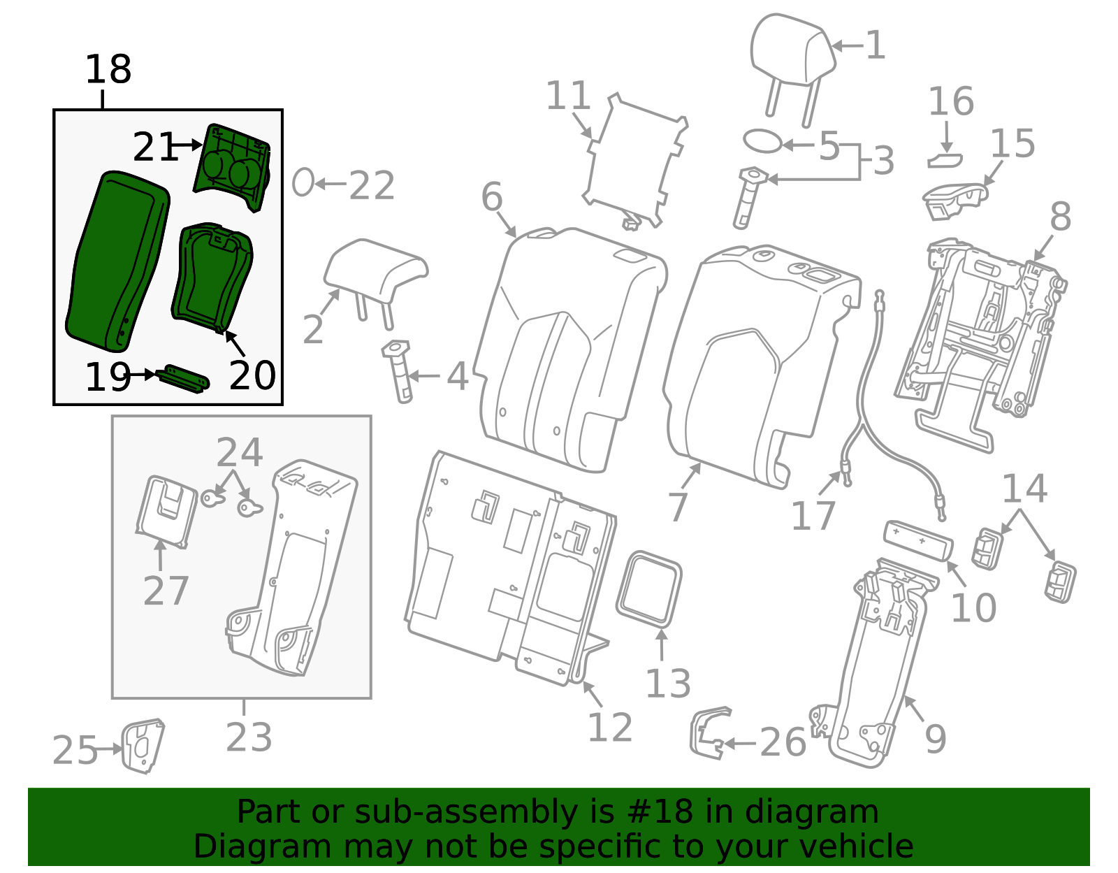 22744981 - Armrest Assembly | Partners Chevy