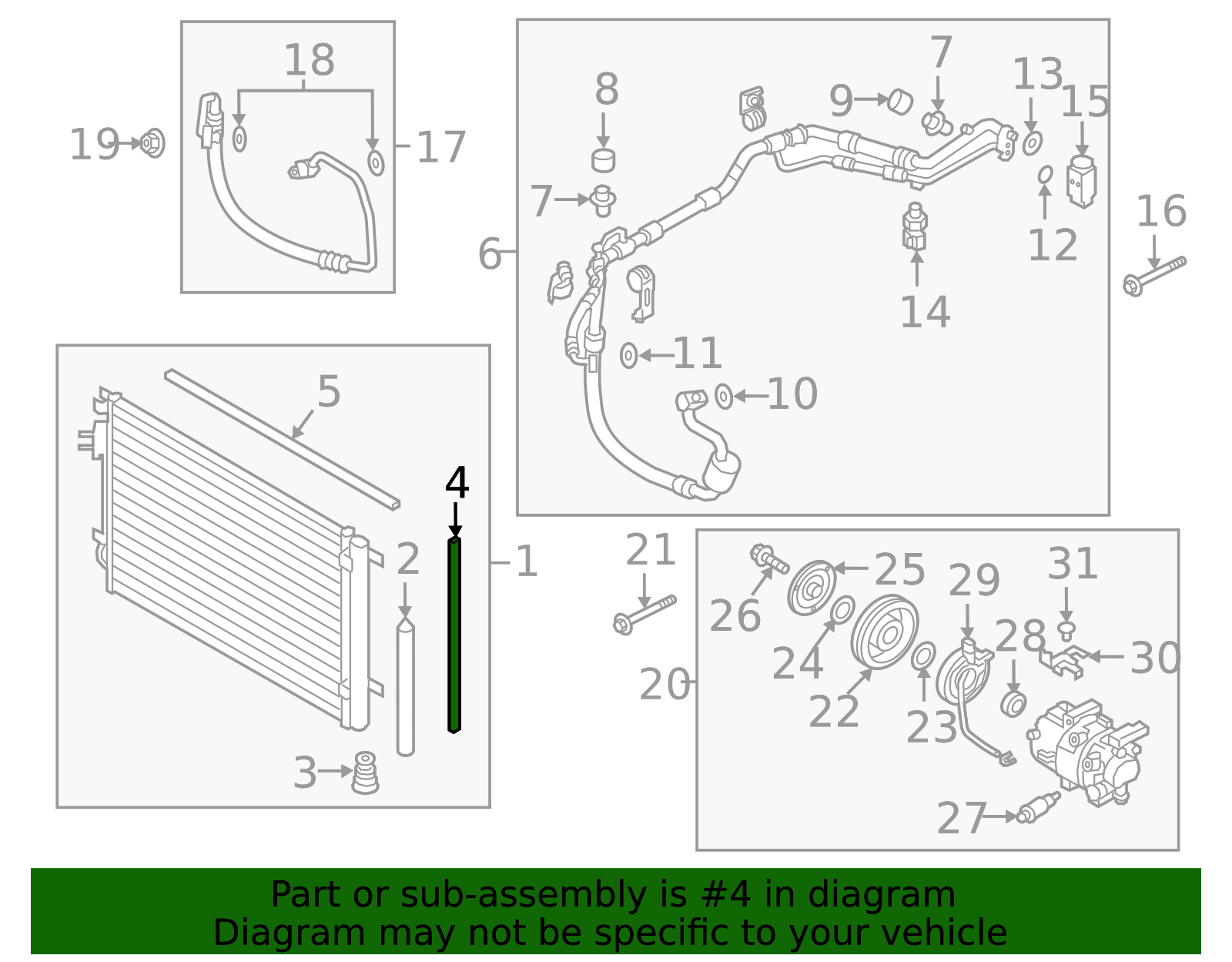 Hyundai - 97798-1P000 - Side Seal - 2018-2022 Hyundai Accent | OEM ...