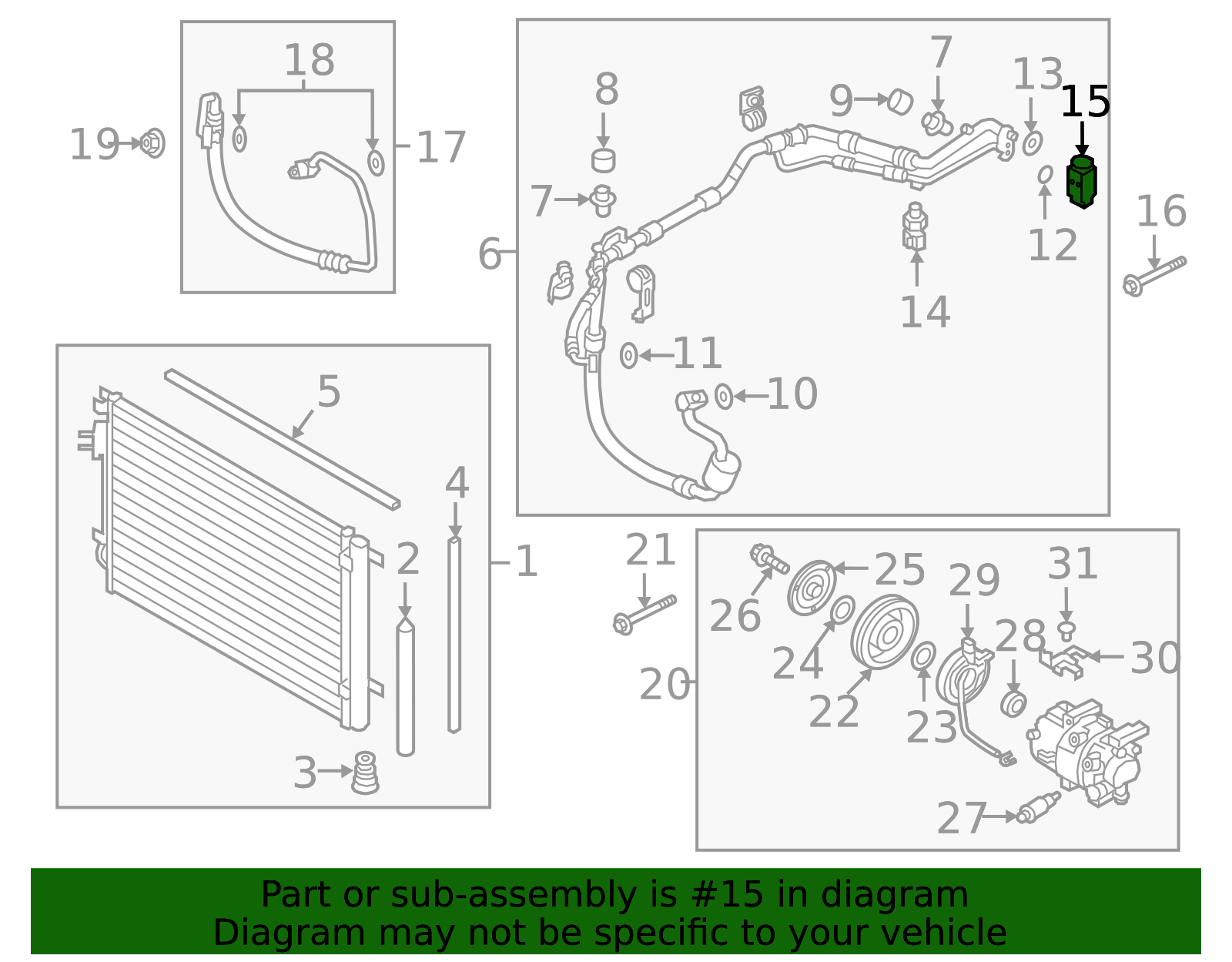 2018-2022 Hyundai Accent Expansion Valve 97626-H9000 | MotorMotor