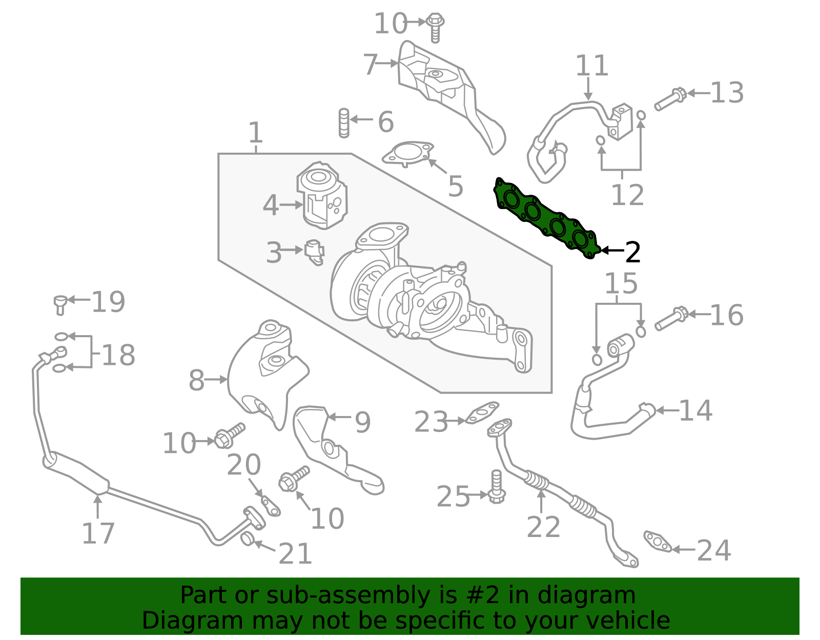 28521-2GTA1 - Gasket 2016-2022 Kia | Kia.Parts Store