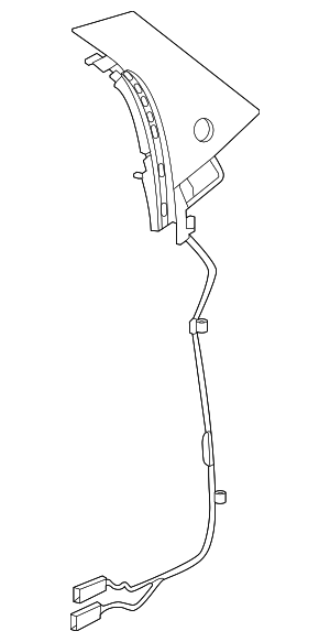 LJ8Z-58255A35-AC - 2021-2024 Ford Mustang Mach-E - Rear Applique ...