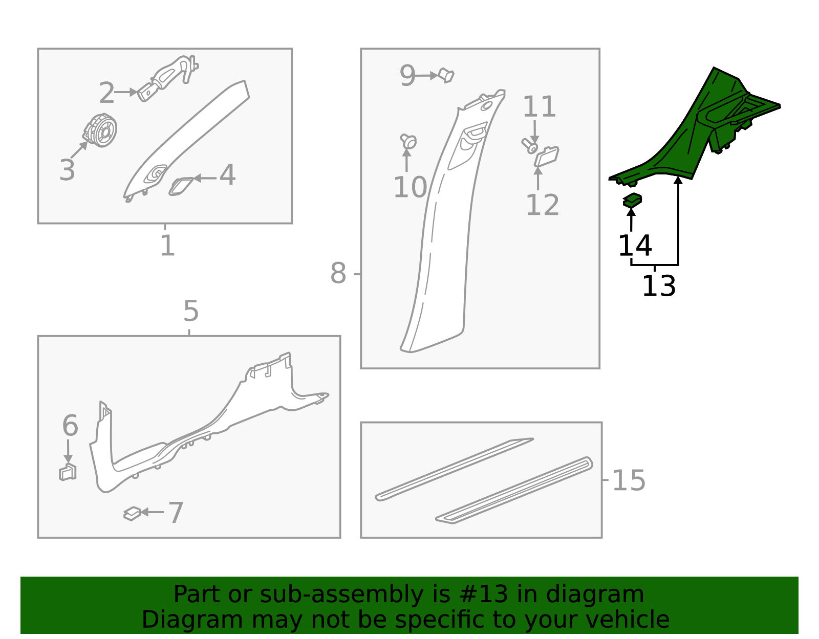 2022-2023 Chevrolet Bolt EUV Rear Sill Plate 42793284 | Capital Chevy Parts
