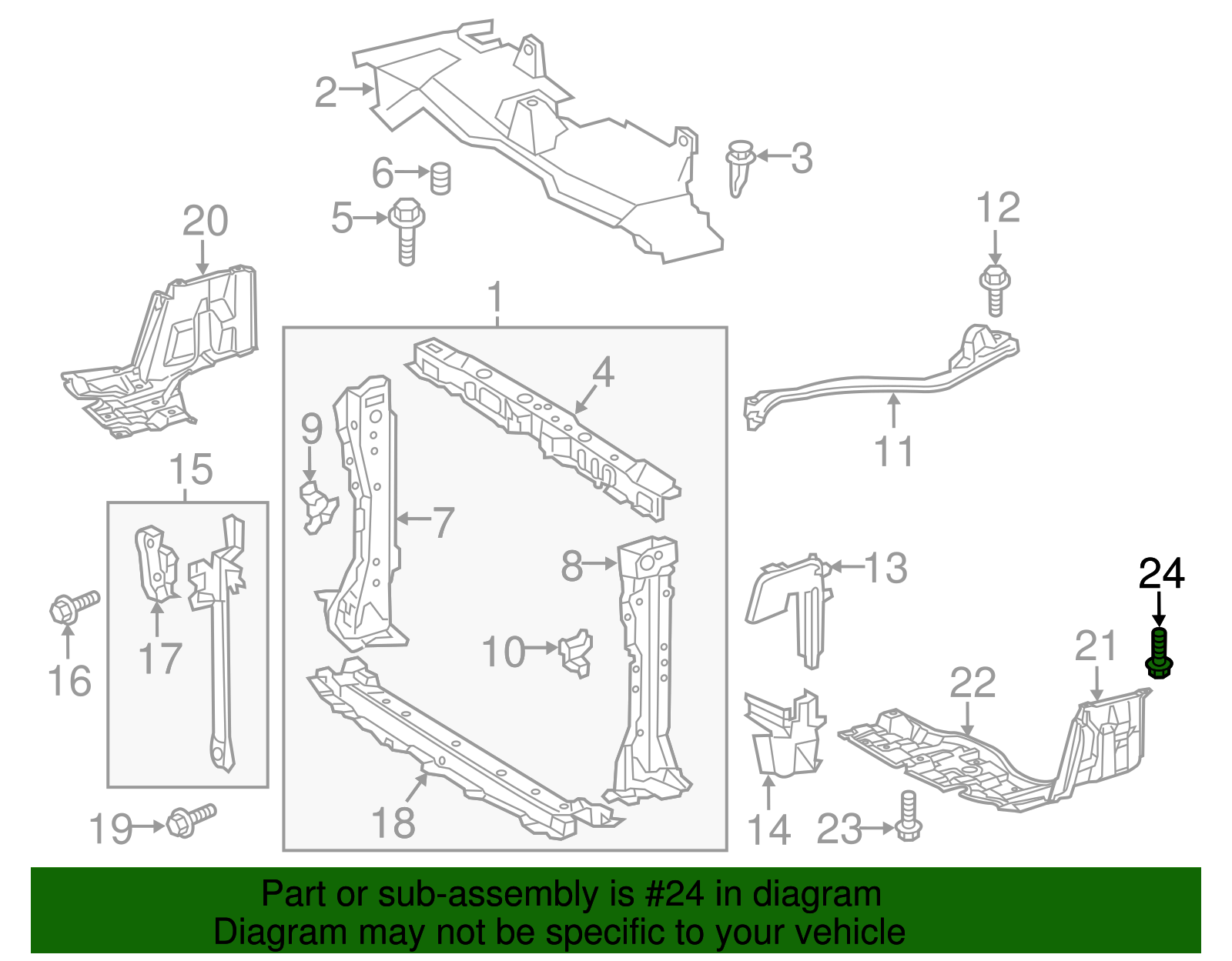 90119-A0098 - Under Cover Bolt - 2000-2020 Toyota | Nucar Toyota of ...
