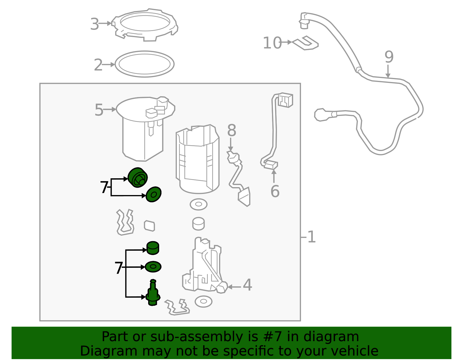 2016-2025 Toyota Fuel Injection Pressure Regulator 23070-36010 | OEM ...