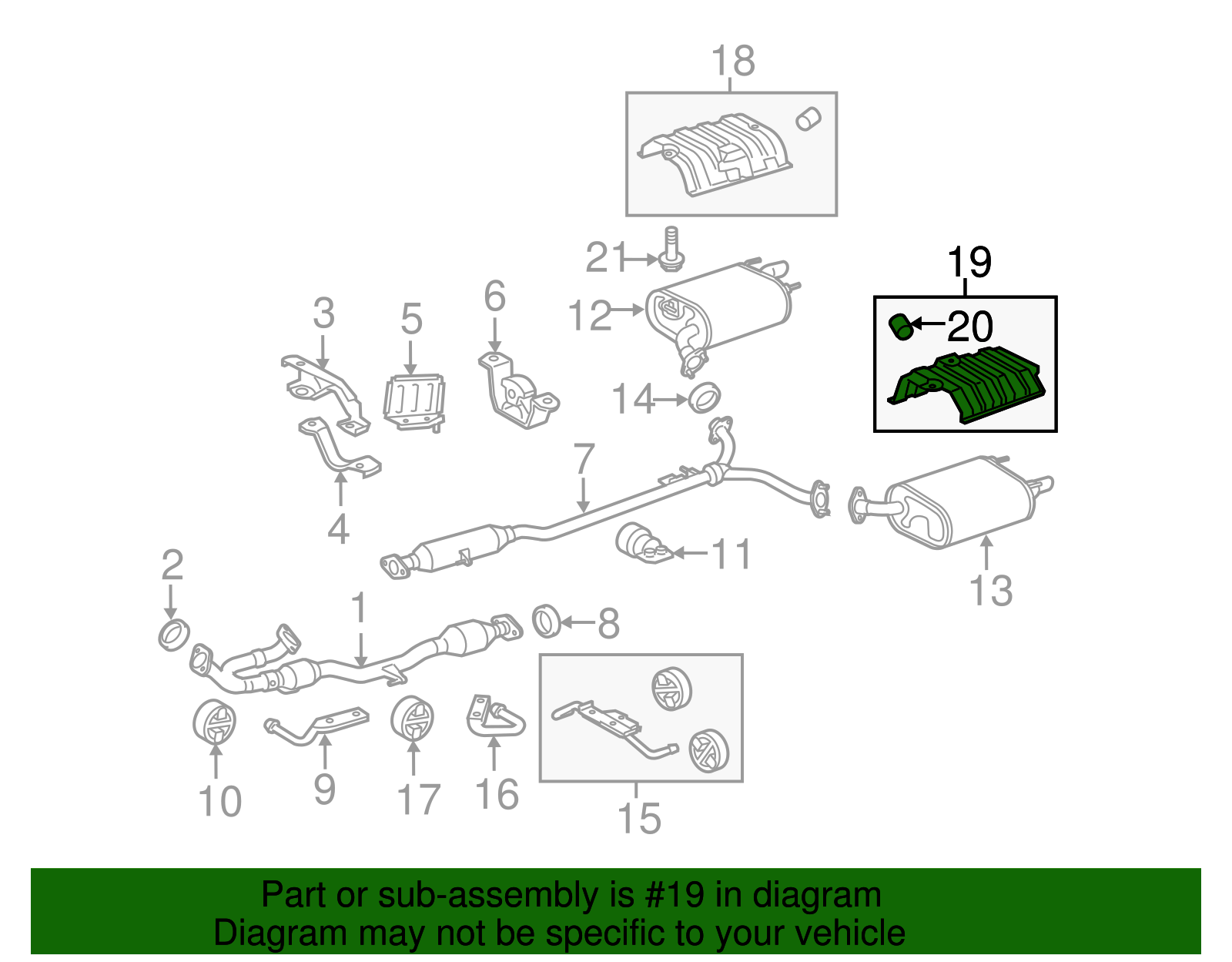 58328-07012 - Heat Shield - 2007-2011 Toyota Camry | Nucar Toyota of ...