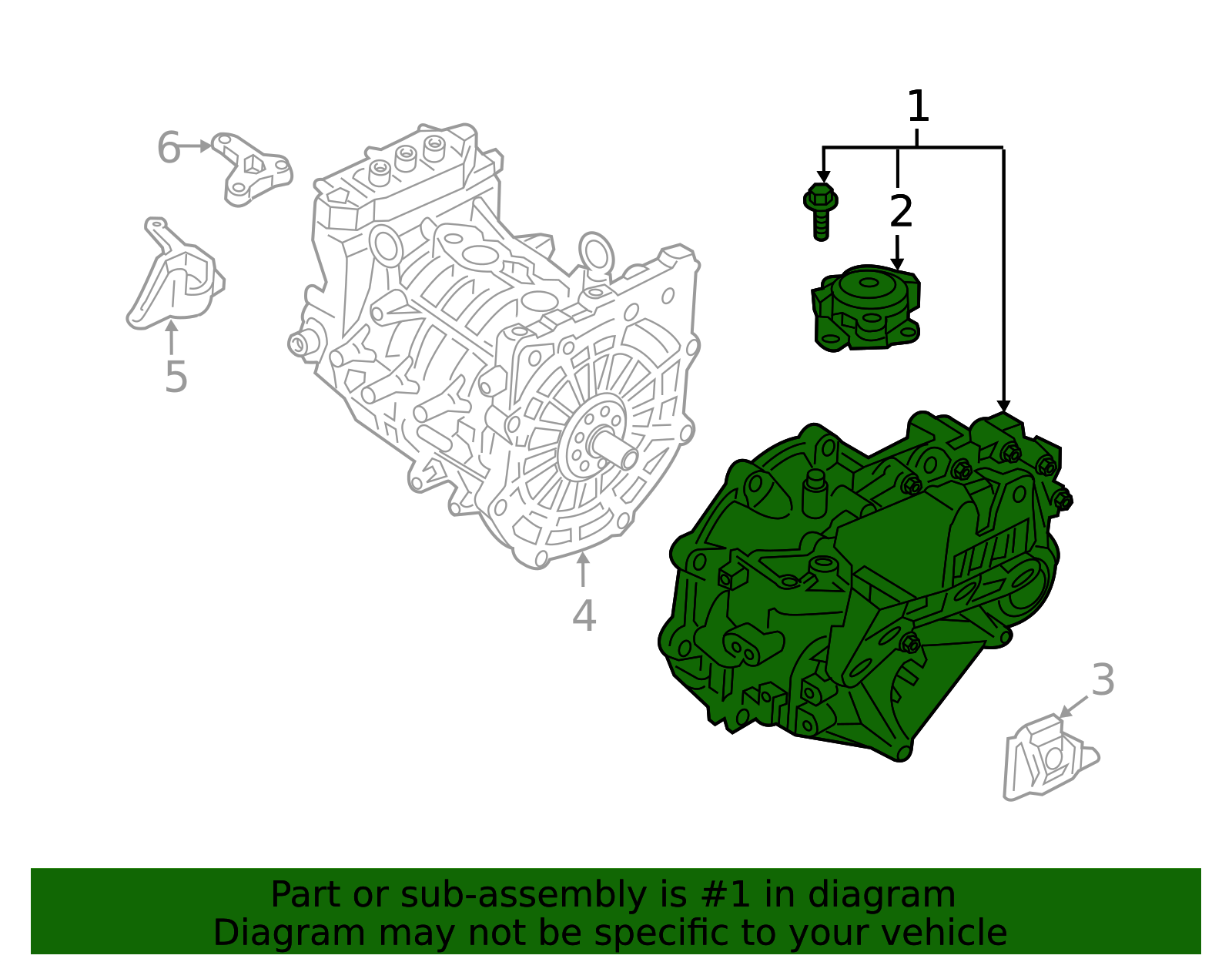 2019-2023 Hyundai Kona Electric Drive Gear 44500-18EA1 | OEM Parts Online