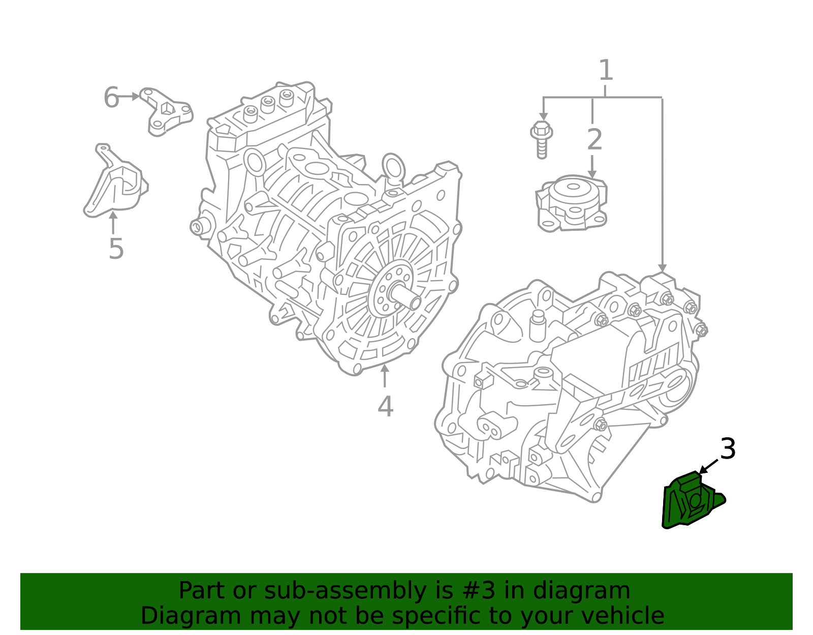 21870-K4000 - Mount Bracket - 2019-2021 Hyundai Kona Electric | Joseph ...