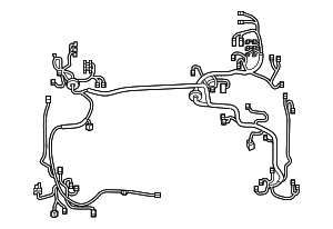 2016-2018 Toyota Mirai Wire Harness 82111-62040 | Toyota Parts Center
