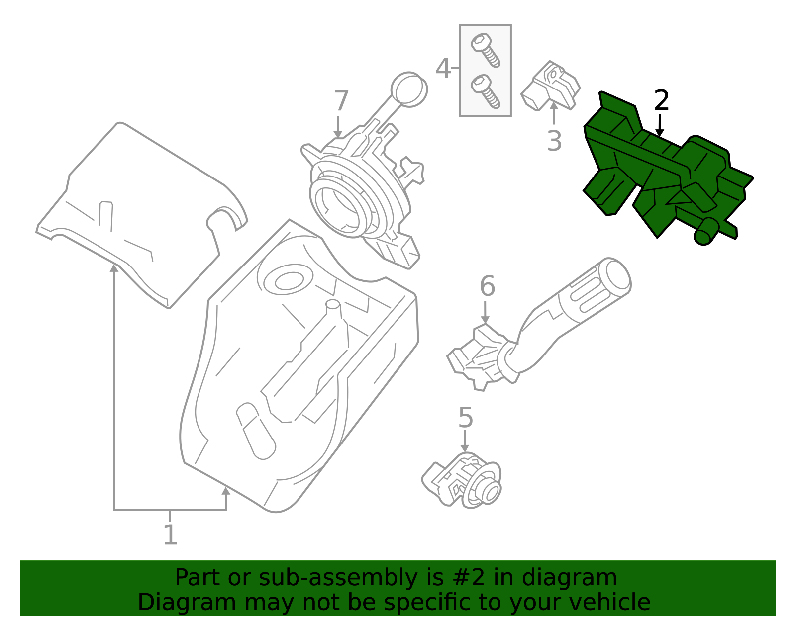 2009-2012 Lincoln Housing Assembly Steering Column 8A5Z-3F791-A | Ford ...