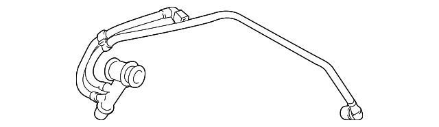 LR019007 - Outlet Hose - 2010-2013 Land Rover Range Rover Sport | Land ...