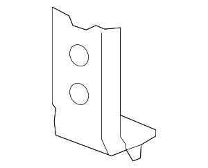 2021-2025 GM Front Bumper Shutter Bracket 84655478 GM | GMPartsDirect.com